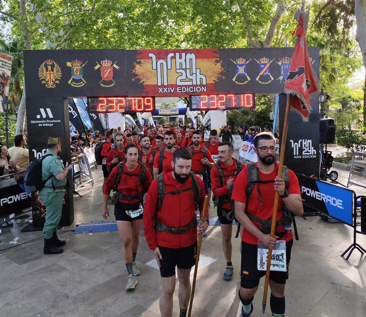 Unicaja apoya una vez más la carrera de los 101 km de la Legión, que ...